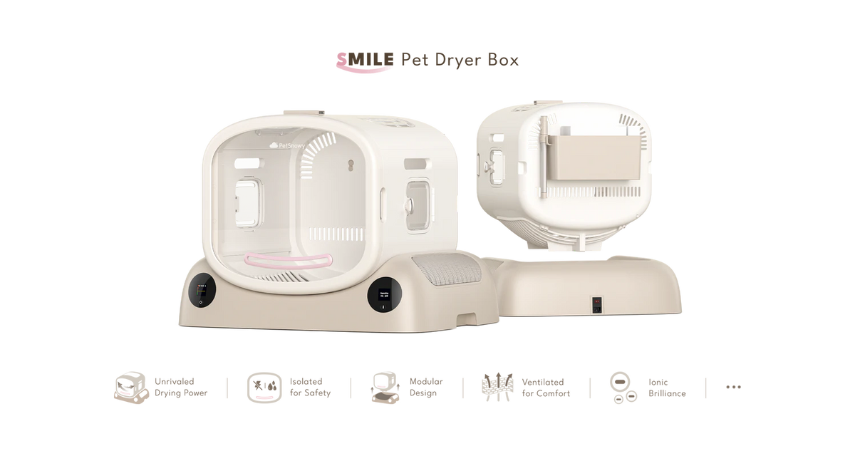PetSnowy Smart Home Duo | Auto Cat Litter Box + Pet Dryer Box Bundle