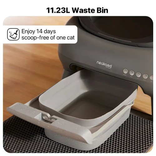 Neakasa M1 Plus (Upgraded) Smart Litter Box — Open‑Top, Quiet, Leak‑Proof
