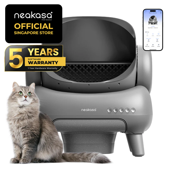 Neakasa M1 Plus (Upgraded) Smart Litter Box — Open‑Top, Quiet, Leak‑Proof