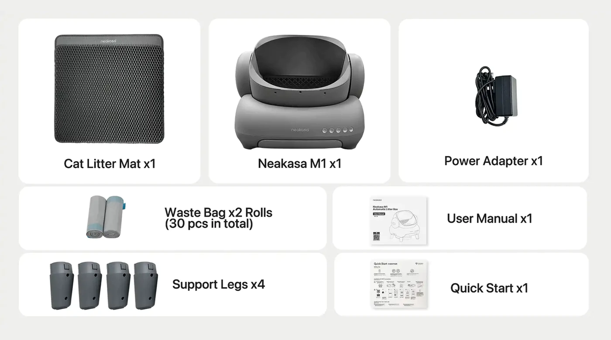 Neakasa M1 Open-Top Self-Cleaning Automatic Cat Litter Box